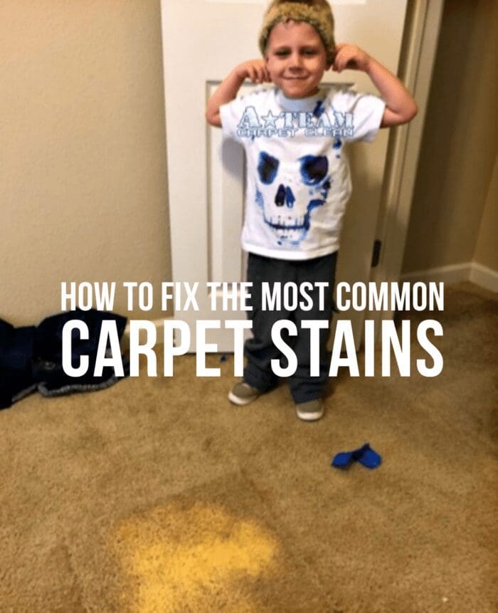 How to Fix the Most Common Carpet Stains - A-Team Carpet Clean